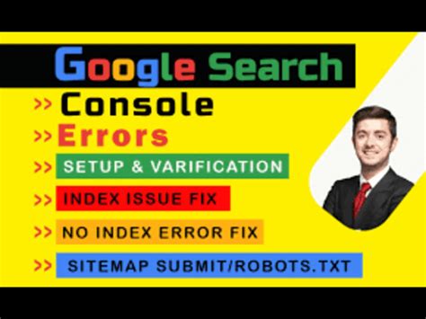 Fix Google Indexing Issue Search Console Errors And Xml Sitemap Upwork