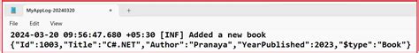 how to implement logging using serilog in asp core web api dot net tutorials