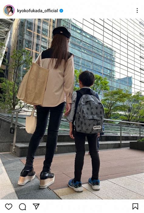 深田恭子のインスタグラム kyokofukada officialより スポニチ Sponichi Annex 芸能
