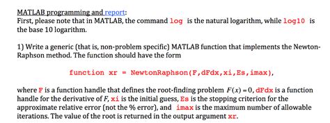 write a generic matlab function that implements the
