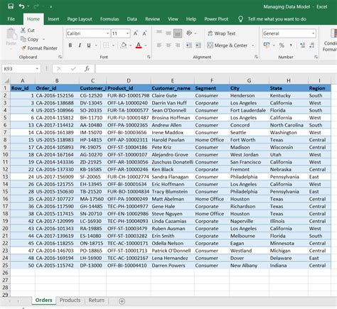 Power Pivot Data Model In Excel Printable Templates Free