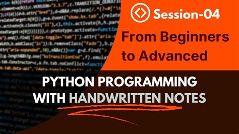 episode 04 python full course in hinglish beginners to advanced advance programming youtube