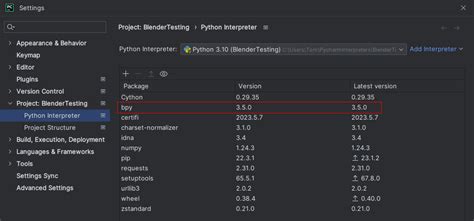 Python Pycharm Does Not Support Blenders Bpy Package Stack Overflow
