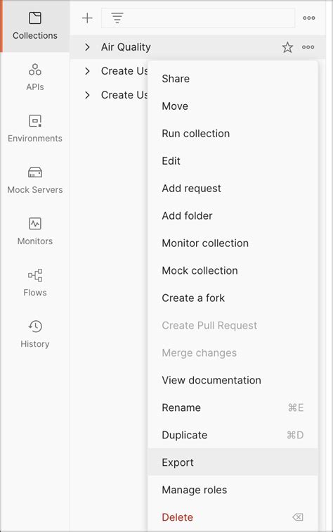 Export Data From Postman Postman Learning Center
