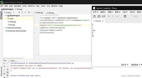 使用Pycharm运行spark实例时没有pyspark包ModuleNotFoundError No module named py4j