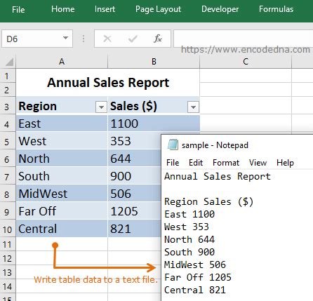 How To Write Data To A Txt File Using VBA