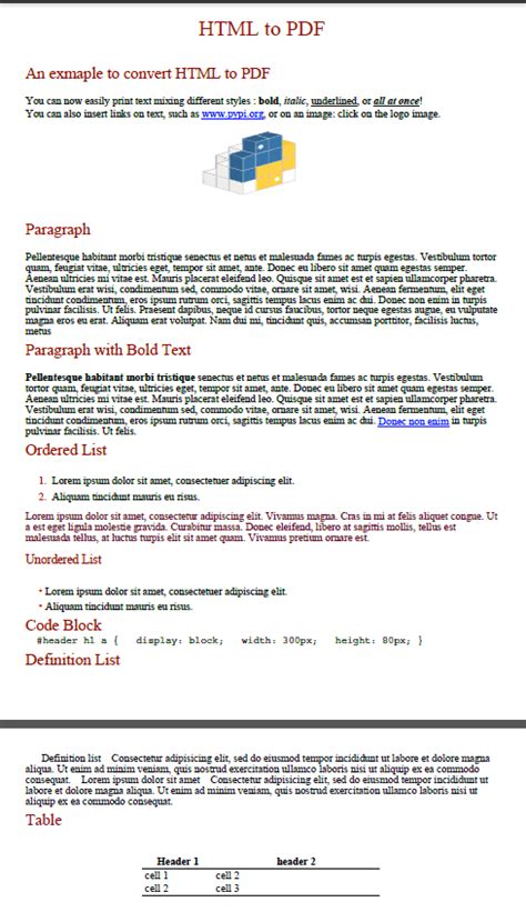 how to convert html content into pdf document using python roy tutorials