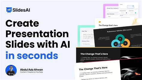 Create Presentation Slides With AI In Seconds Using SlidesAI Io It S