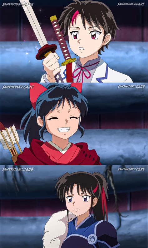 Higurashi Towa X Moroha X Setsuna 🌺 Wallpaper Anime Inuyasha Manga