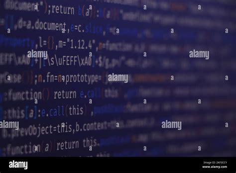 programming code abstract screen of software developer computer script more similar in my
