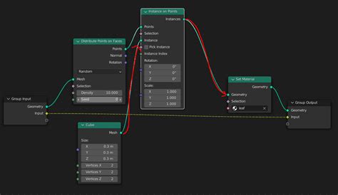 Change Material Of Object Using Geometry Nodes Modifier Values