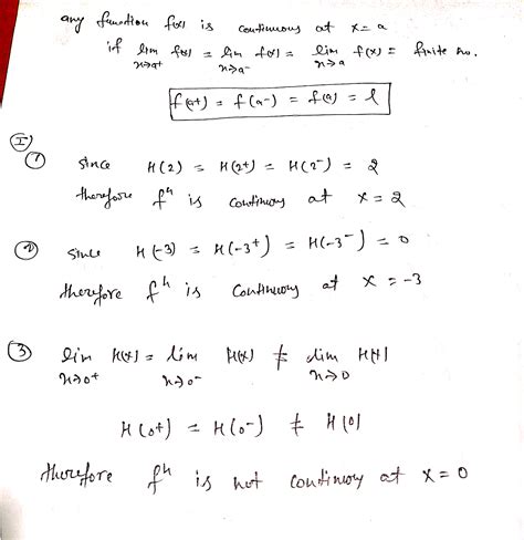 [solved] continuity of functions given the graph below determine if the course hero