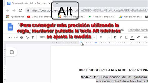 Descubre cómo poner sangría en Google Docs y mejora el formato de tus