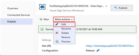Tutorial Asp Net App With Azure Sql Database Azure App Service