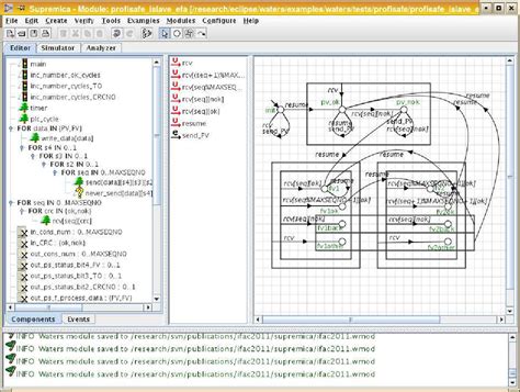 figure 1 from modelling large scale discrete event systems using modules aliases and extended