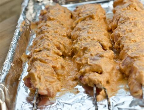 Middle Eastern Style Grilled Chicken Kabobs Once Upon A Chef Recipe Chicken Kebabs