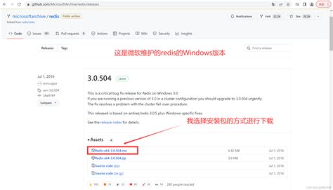 redis下载安装启动的详细步骤（windows） redis下载windows csdn博客
