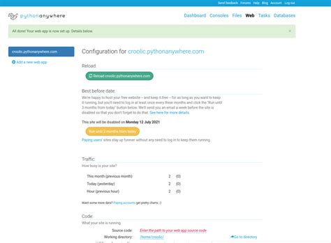 Deploy Django Project On Pythonanywhere ZappyCode