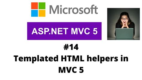 templated html helpers in mvc 5 asp mvc 5 tutorial for beginners 14 youtube