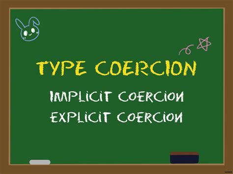 [javascript] 타입 변환 type coercion