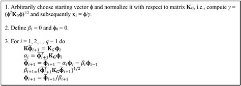 scielo brasil adaptation of the lanczos algorithm for the solution of buckling eigenvalue