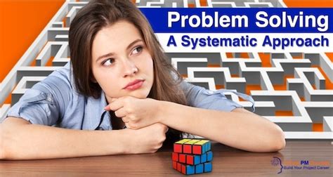 problem solving a systematic approach onlinepmcourses