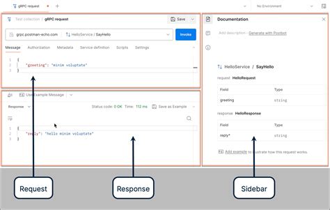 create a grpc request in postman postman learning center