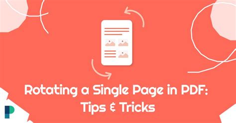 Rotating A Single Page In PDF Tips And Tricks Pdfconverter
