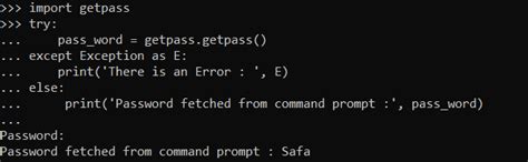 python getpass module askpython