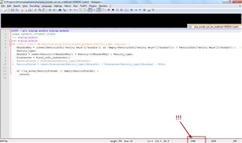 powershell git shell in windows patch s default character encoding is ucs 2 little endian