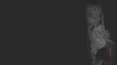 Hd Wallpaper Anime Manga Anime Girls Fan Art Illustration Minimalism Wallpaper Flare