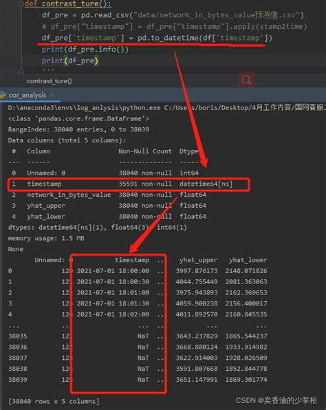 pandas 读csv时间转换问题的终极解决 python使用pandas处理csv文件时 时间戳字段如何修改 csdn博客