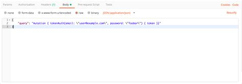 How To Send Graphql Query By Postman Stack Overflow