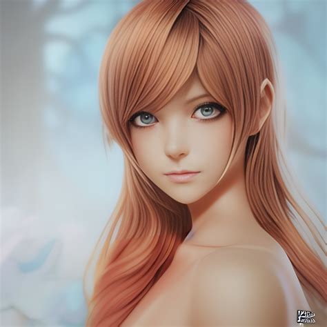 Realistic Beautiful Anime Girl With Brown Hair12 By Tobithenoob On Deviantart