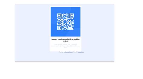 frontend mentor responsive qr code using html and css coding challenge solution