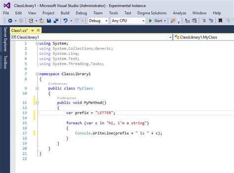 Tutustu 47 Imagen Visual Studio String Abzlocal Fi