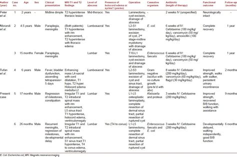 Infected Lumbar Dermoid Cyst Mimicking Intramedullary Spinal Cord Tumor Observations And