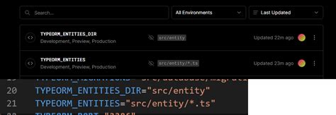 javascript vercel no metadata for entity was found typeorm stack overflow