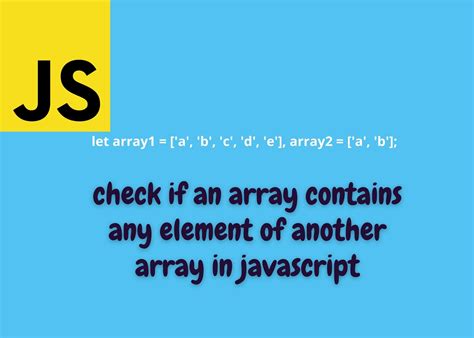 How To Check If An Array Is The Same As Another Array In Javascript