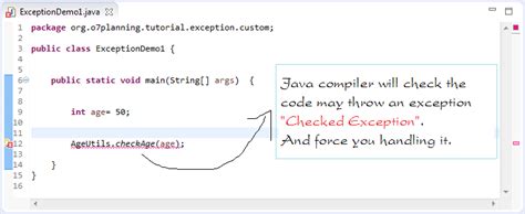 Java Exception Handling Tutorial With Examples O7planning Org