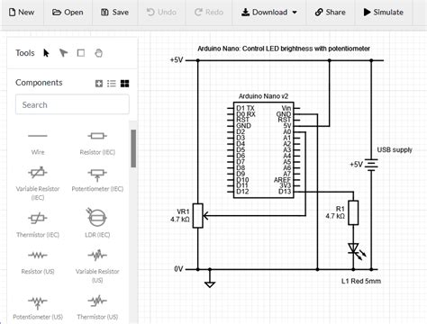How To Draw Arduino Schematic