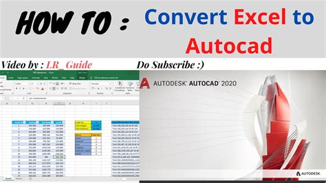 Import X Y Z Coordinates From Excel To Autocad Xl N Cad