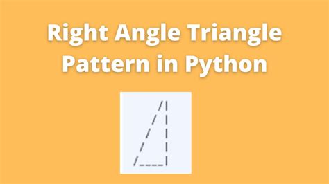 right angle triangle pattern in python pattern program ccbp foundations test 1 question