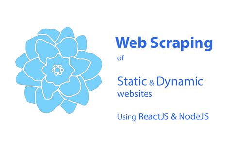 web scraping dynamic and static websites in nodejs and reactjs [code]
