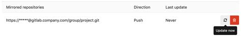 Repository Mirroring Workflow Help GitLab