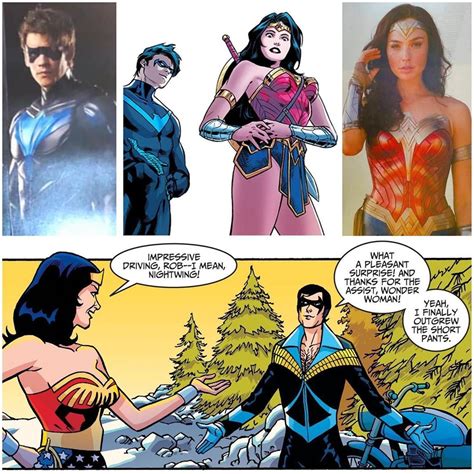Nightwing And Wonder Girl