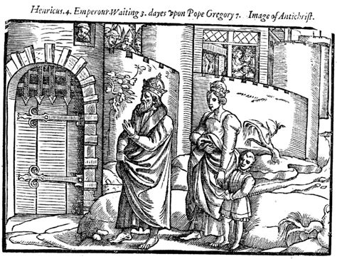 世界のタグ名画 Emperor Henry IV waiting three days upon Pope Gregory VII