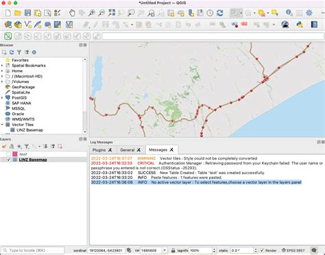 Use Select Features Tool On Vector Tiles Issue 47941 Qgis QGIS