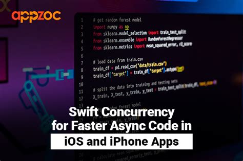 swift concurrency for faster async code in ios and iphone apps