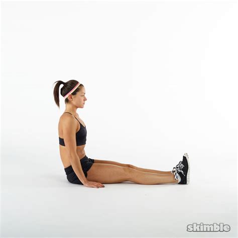 Seated Leg Lifts Exercise How To Workout Trainer By Skimble
